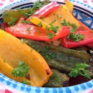 Paprikasalade - salade recepten